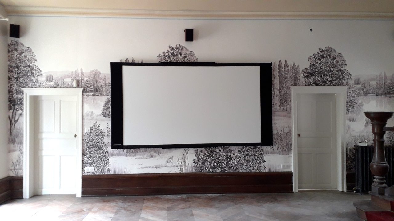 Ecran home cinéma tableau pour vidéoprojecteur 4K DESIGN SCREEN